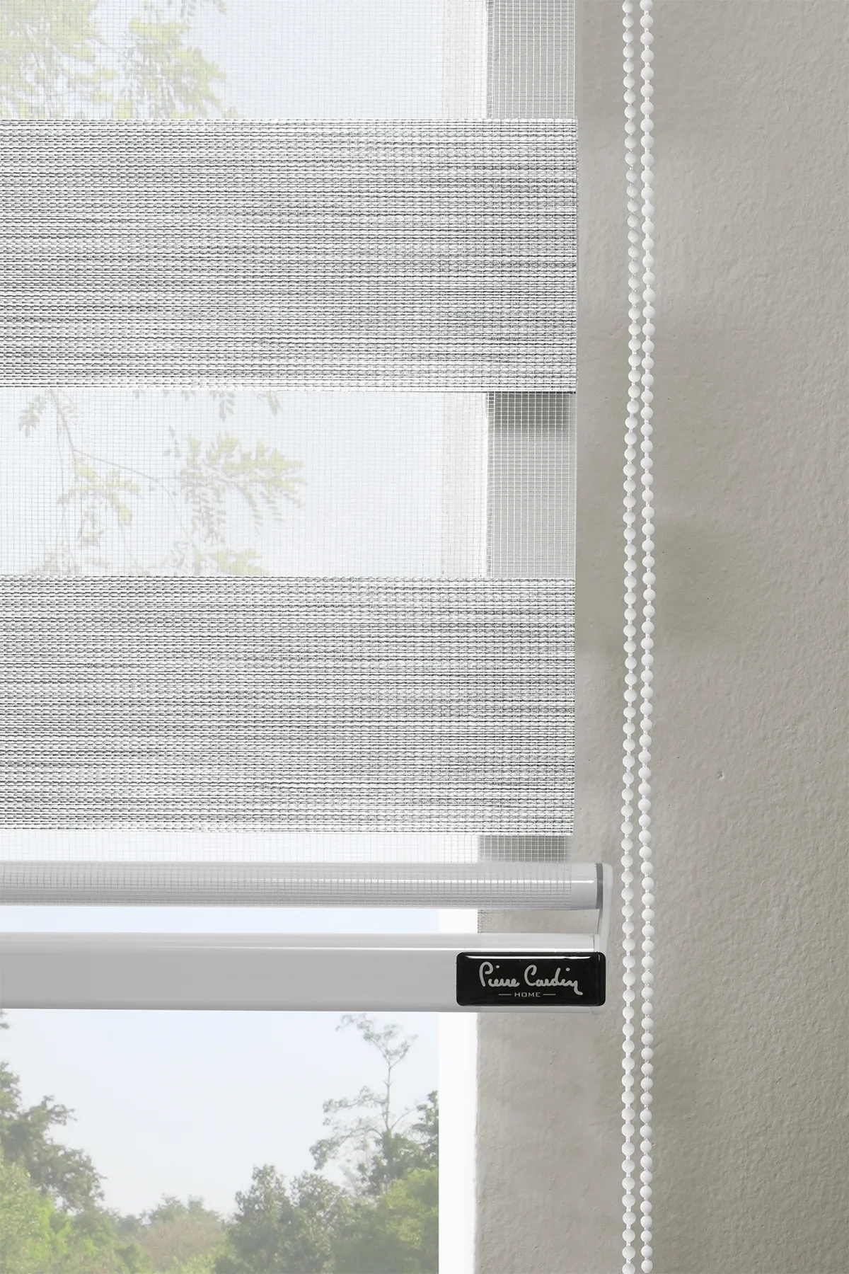 Bambu Zebra Perde Gri - Pierre Cardin Home