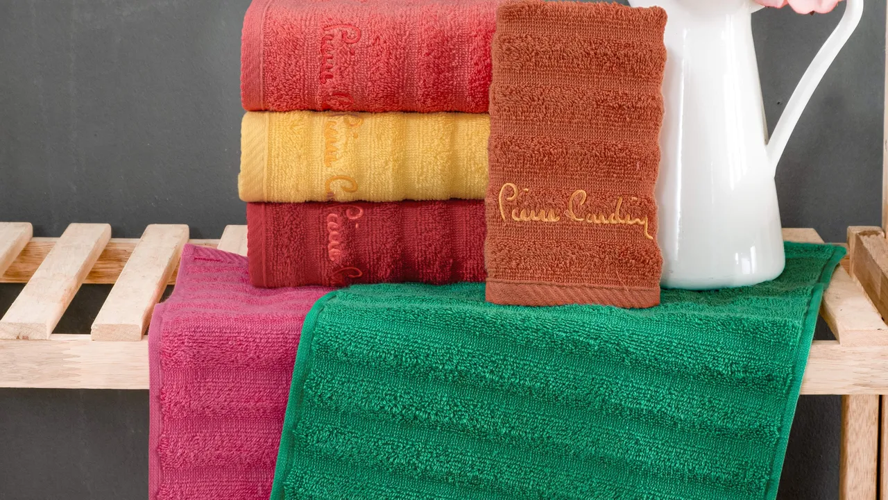 Pierre Cardin 6'lı Soft El Havlusu Harmony Colors - Pierre Cardin Home