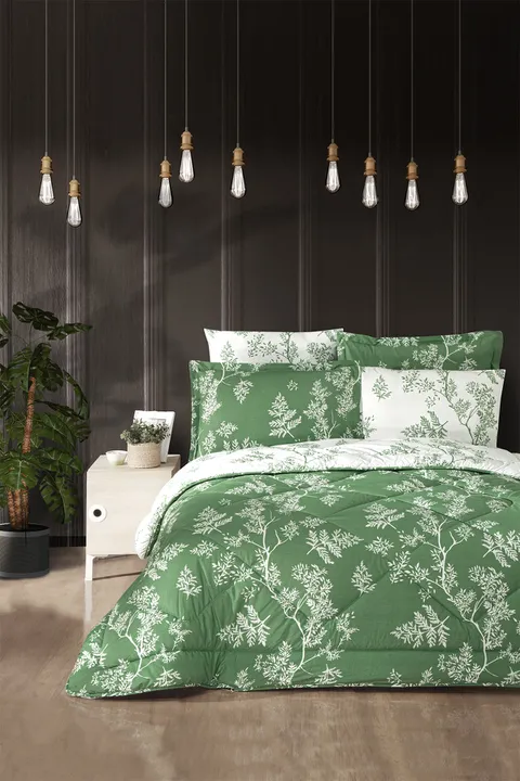 Pierre Cardin Uyku Seti Çift Kişilik Sierra Yeşil - Pierre Cardin Home